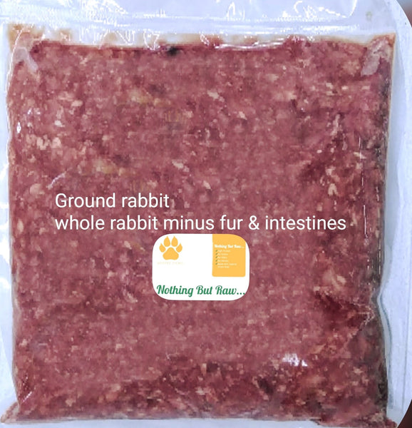 Whole Rabbit Ground - Totally Raw